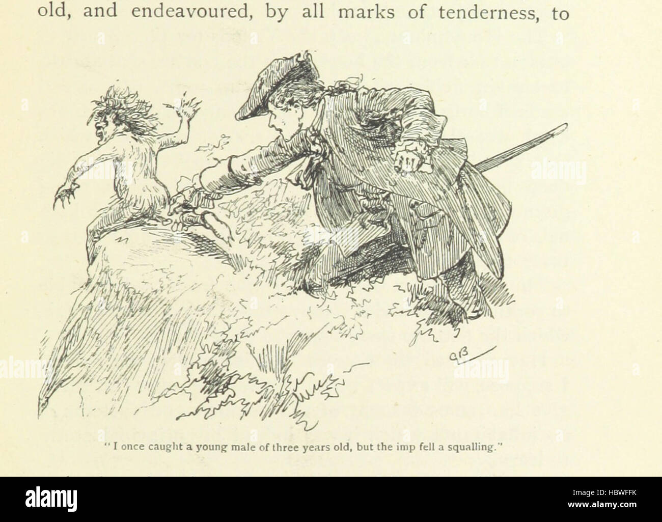 Gulliver's Travels Map Illustration High Resolution Stock Photography ...