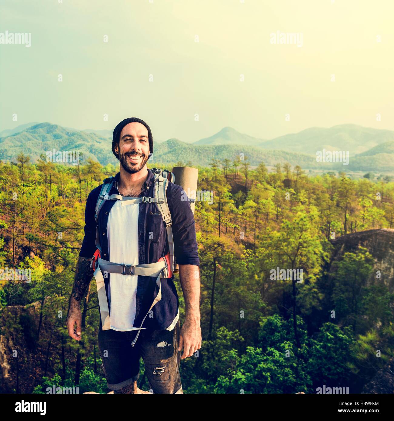 Person Traveler Travel Destination Concept Stock Photo - Alamy