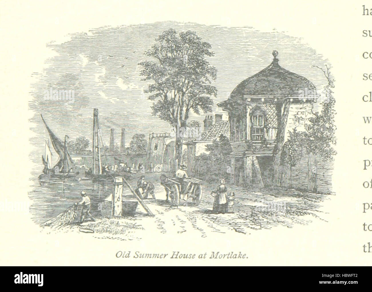 This image from 'The Thames from its Source to the Sea' traces the ...