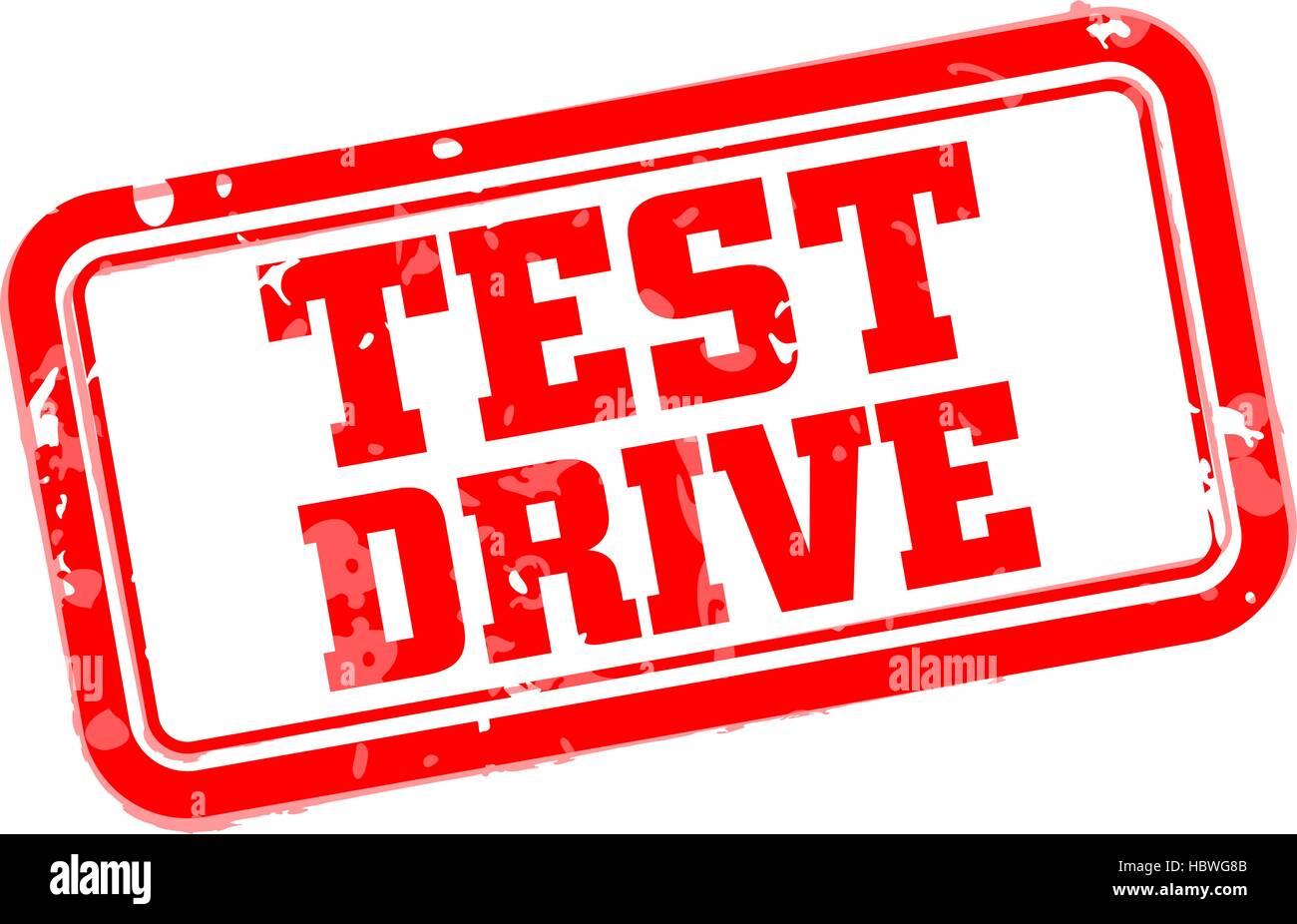 Test drive rubber stamp Stock Vector Image & Art - Alamy
