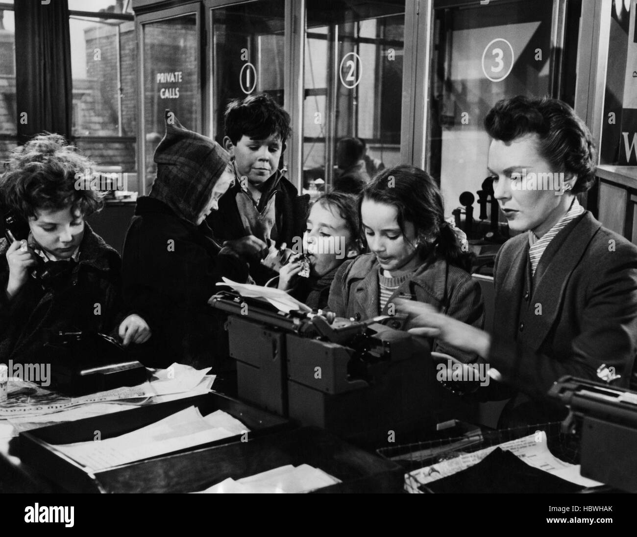 FRONT PAGE STORY, Patricia Marmont, (right), 1954 Stock Photo - Alamy