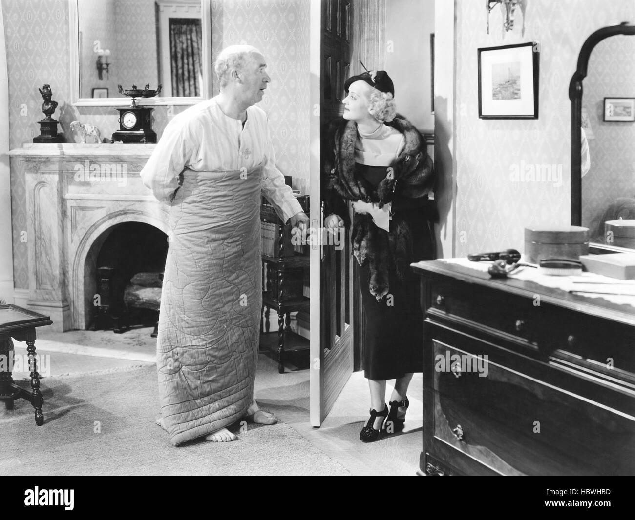FRONT PAGE WOMAN, from left, J. Farrell MacDonald, Bette Davis, 1935 ...