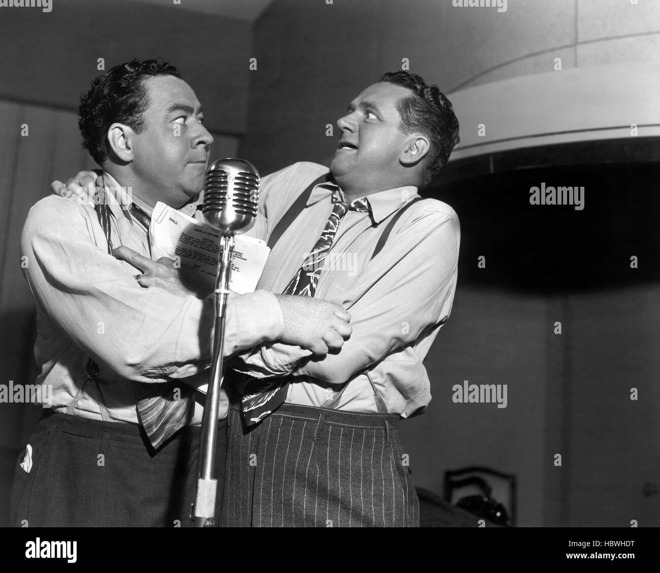 GENIUS AT WORK, Alan Carney, Wally Brown, 1946 Stock Photo - Alamy
