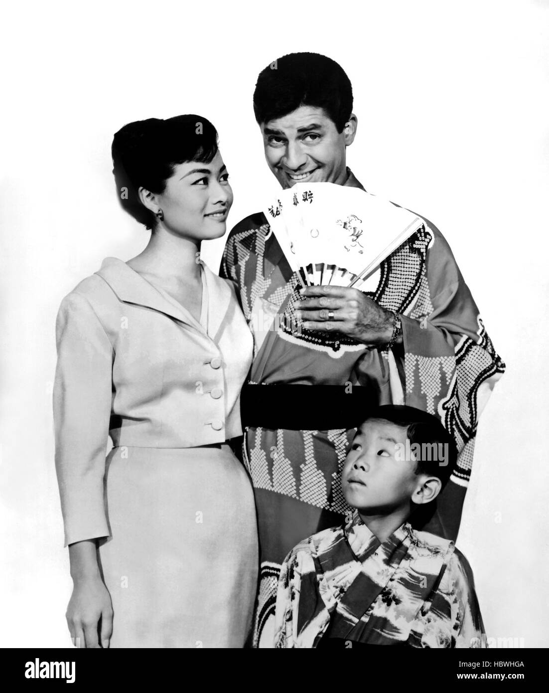THE GEISHA BOY, Nobu McCarthy, Jerry Lewis, Robert Hirano, 1958 Stock ...