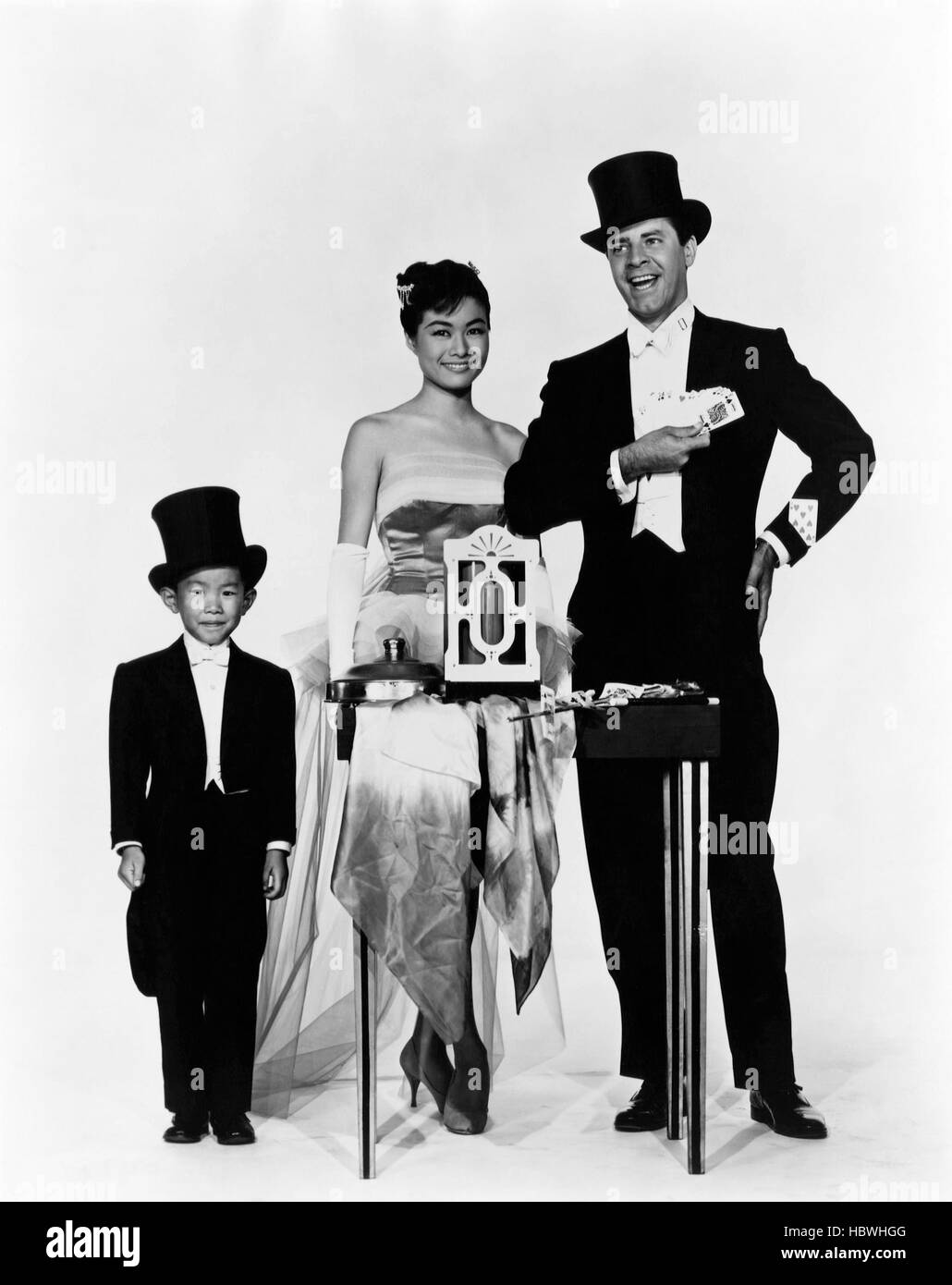 THE GEISHA BOY, Robert Hirano, Nobu McCarthy, Jerry Lewis, 1958 Stock ...