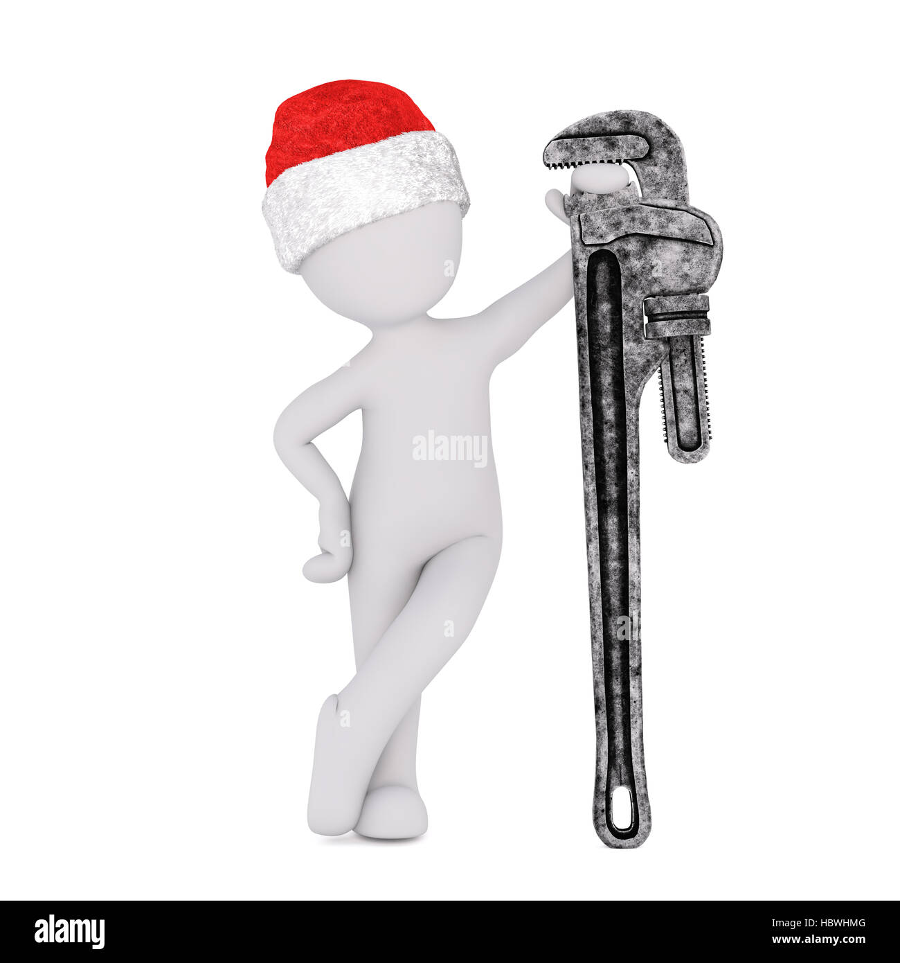 3d render man leaning on hi-res stock photography and images - Alamy