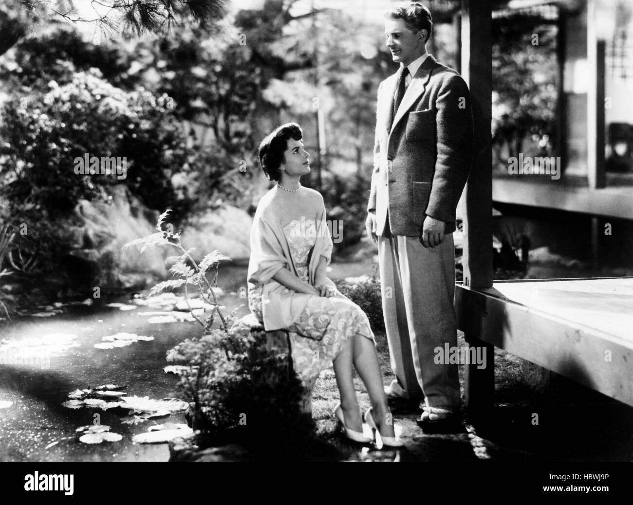 GEISHA GIRL, from left, Martha Hyer, Steve Forrest, (aka William ...