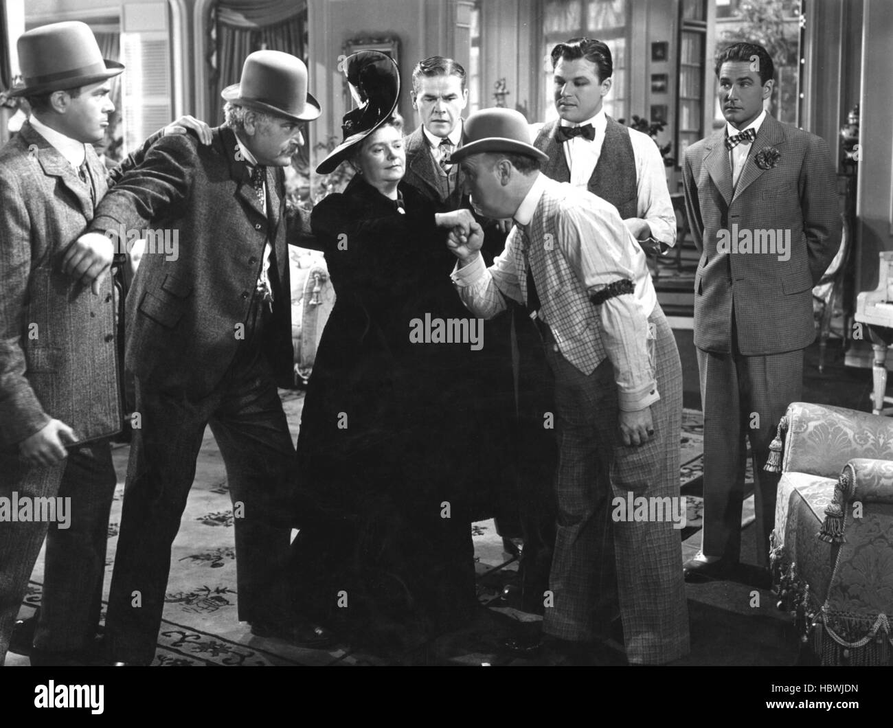 GENTLEMAN JIM, Pat Flaherty, Alan Hale Sr., Dorothy Vaughan, James ...