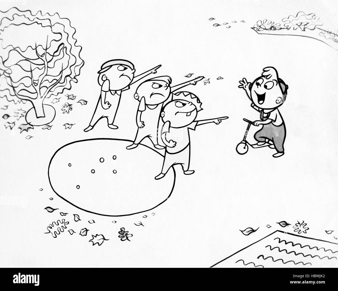 GERALD MCBOING-BOING, Gerald McBoing-Boing (r.), 1950 Stock Photo - Alamy