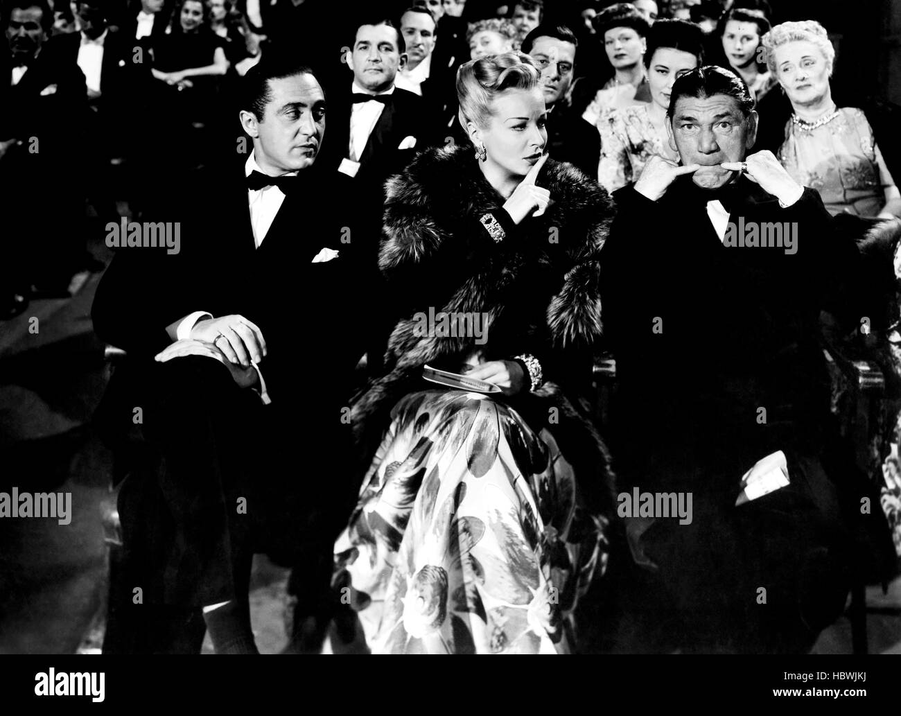 THE GENTLEMAN MISBEHAVES, from left, Sheldon Leonard, Hillary Brooke ...