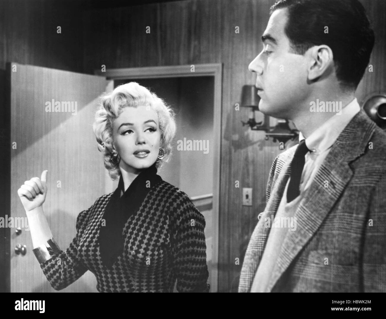 GENTLEMEN PREFER BLONDES, from left: Marilyn Monroe, Elliott Reid, 1953 ...
