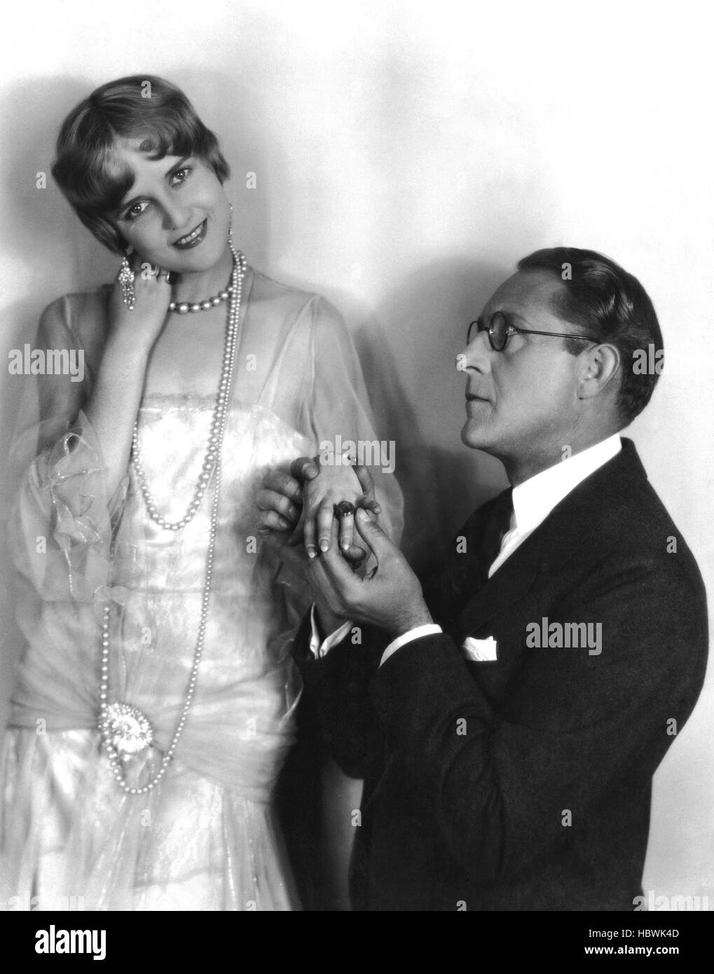 GENTLEMEN PREFER BLONDES, Ruth Taylor, Holmes Herbert, 1928 Stock Photo ...