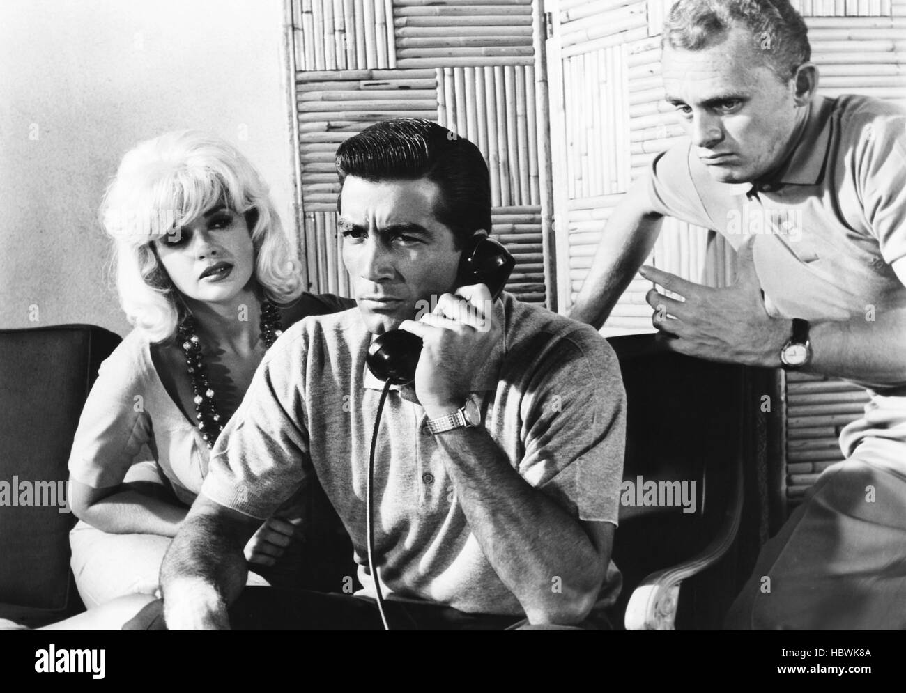 THE GEORGE RAFT STORY, from left, Jayne Mansfield, Ray Danton, Frank ...