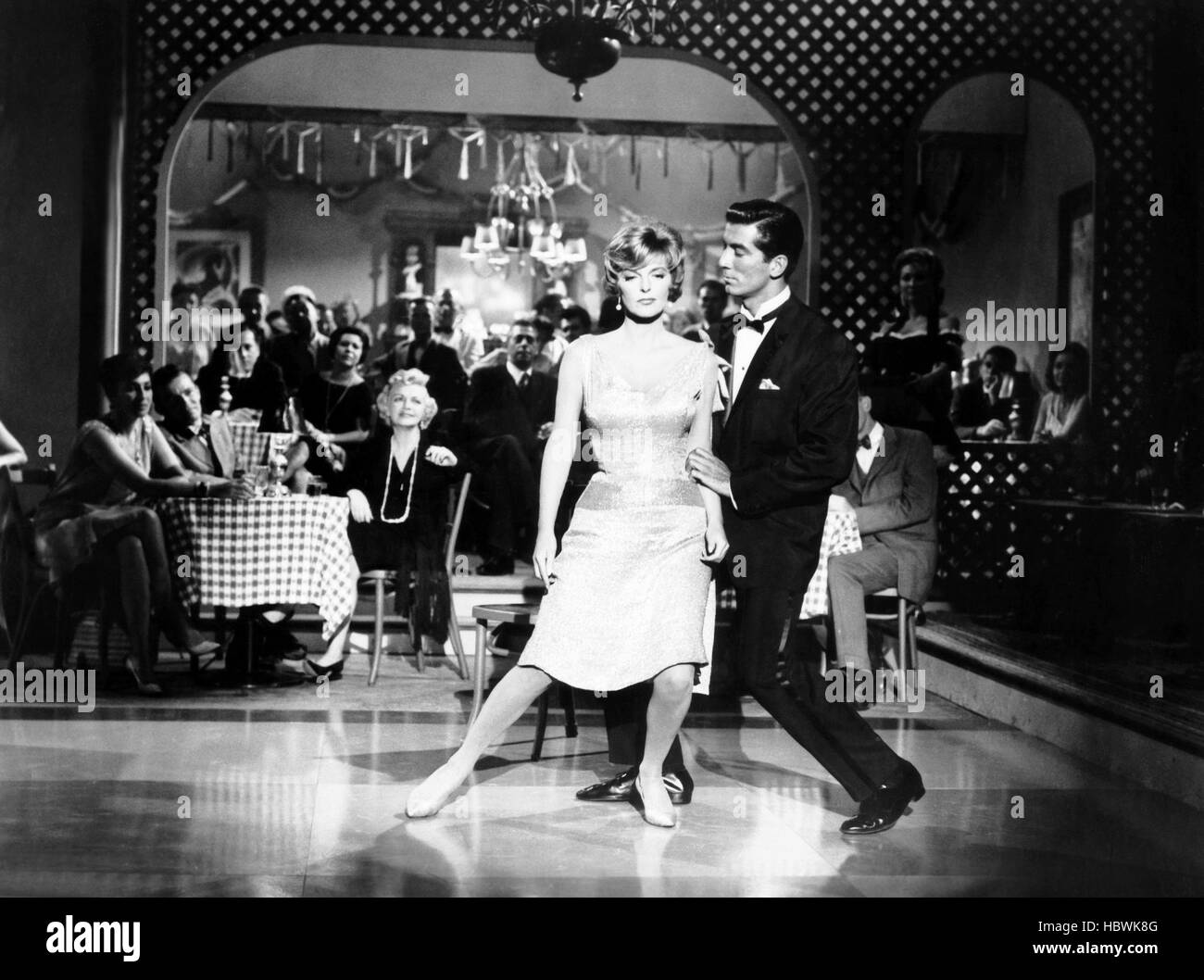 THE GEORGE RAFT STORY, from left, Julie London, Ray Danton, 1961 Stock ...