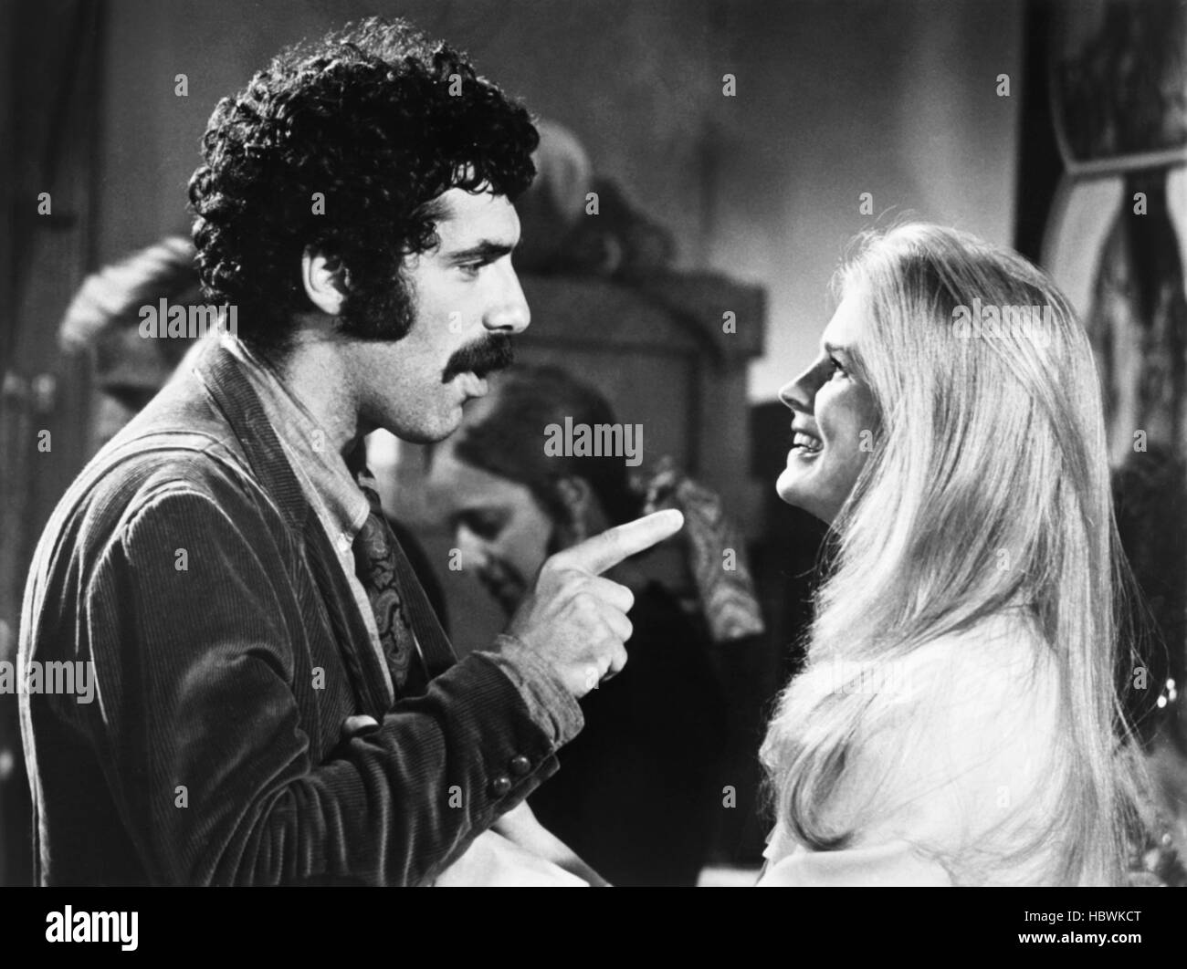 GETTING STRAIGHT, from left, Elliott Gould, Candice Bergen, 1970 Stock ...