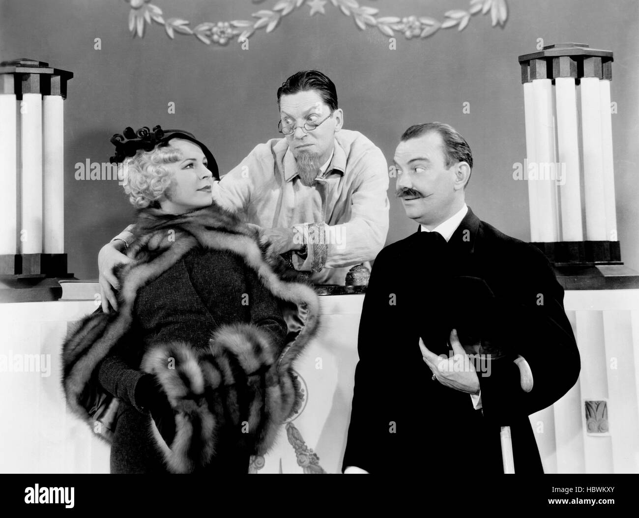 GEORGE WHITE'S 1935 SCANDALS, from left, Lyda Roberti, Ned Sparks, Cliff Edwards, 1935, TM ...