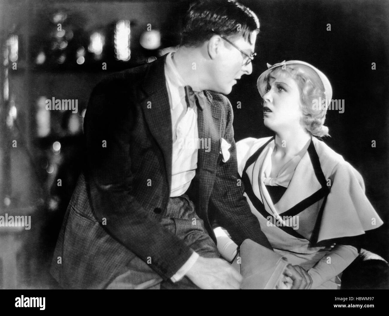 THE GHOST CAMERA, from left, Henry Kendall, Ida Lupino, 1933 Stock Photo - Alamy