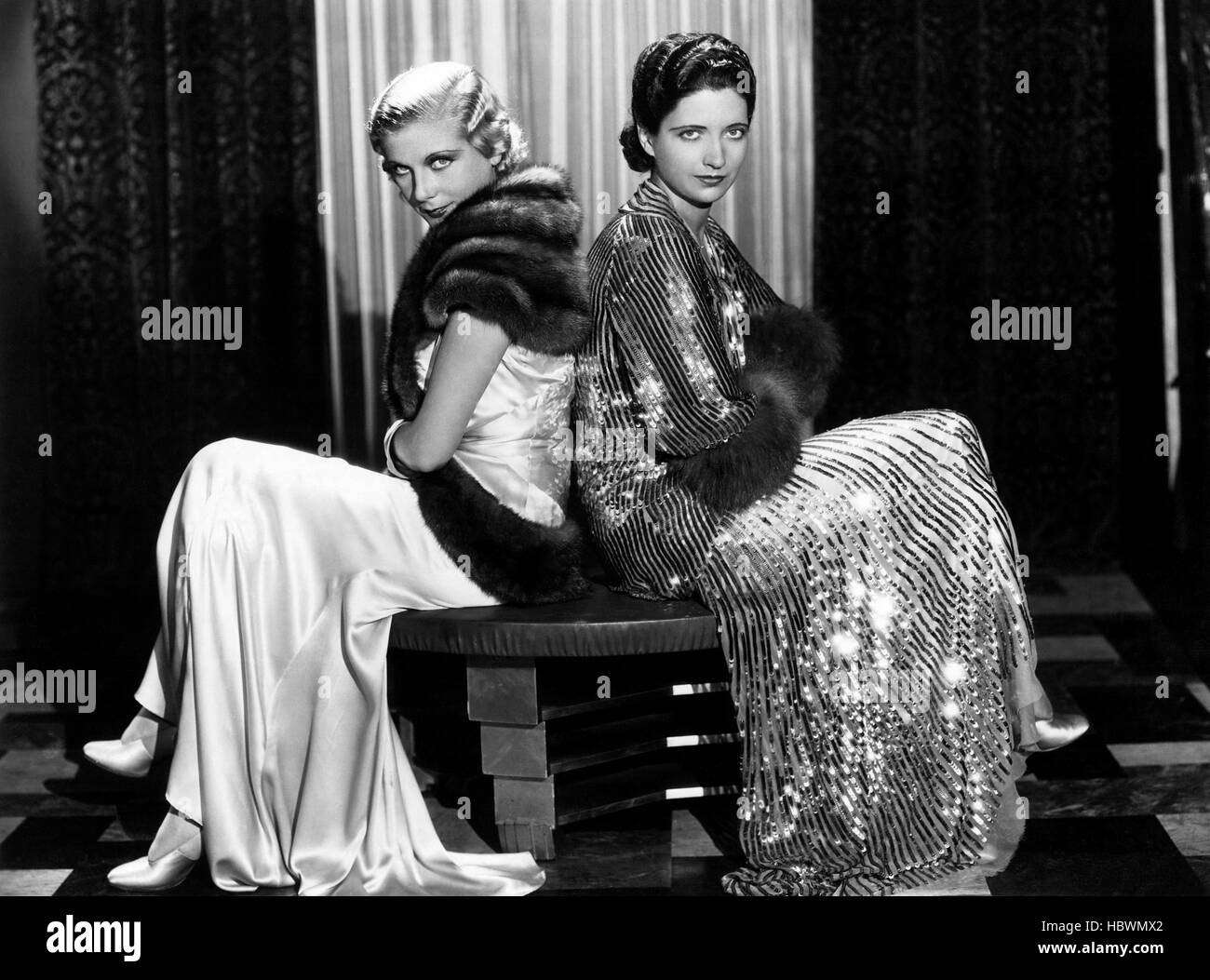 Girls About Town Lilyan Tashman Kay Francis 1931 Stock Photo Alamy