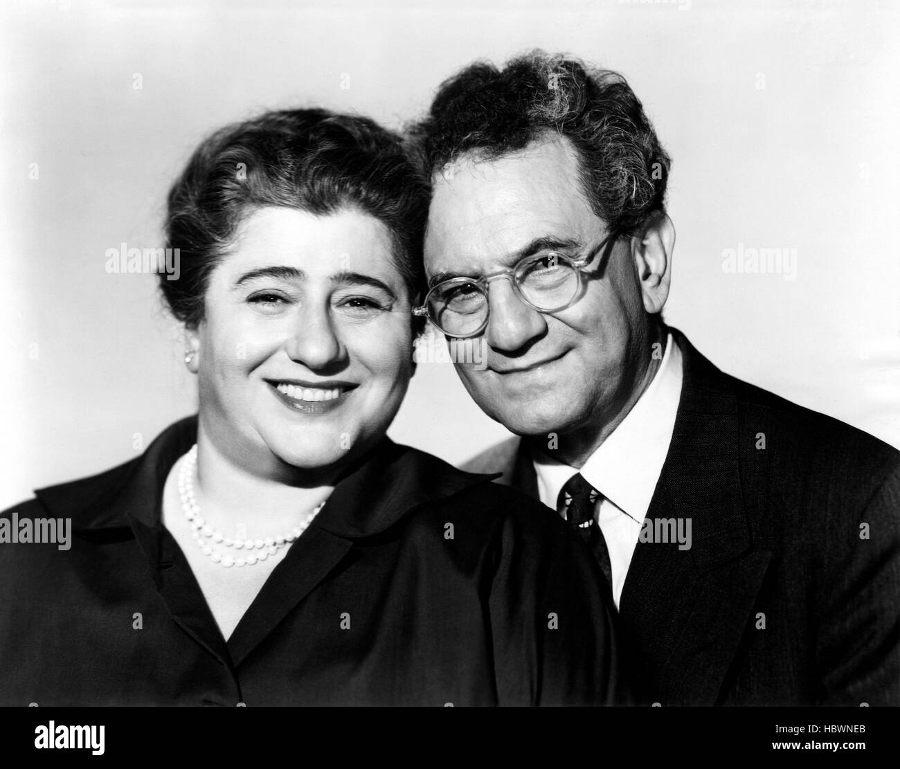 THE GOLDBERGS, (aka MOLLY), from left, Gertrude Berg, Philip Loeb, 1950 ...