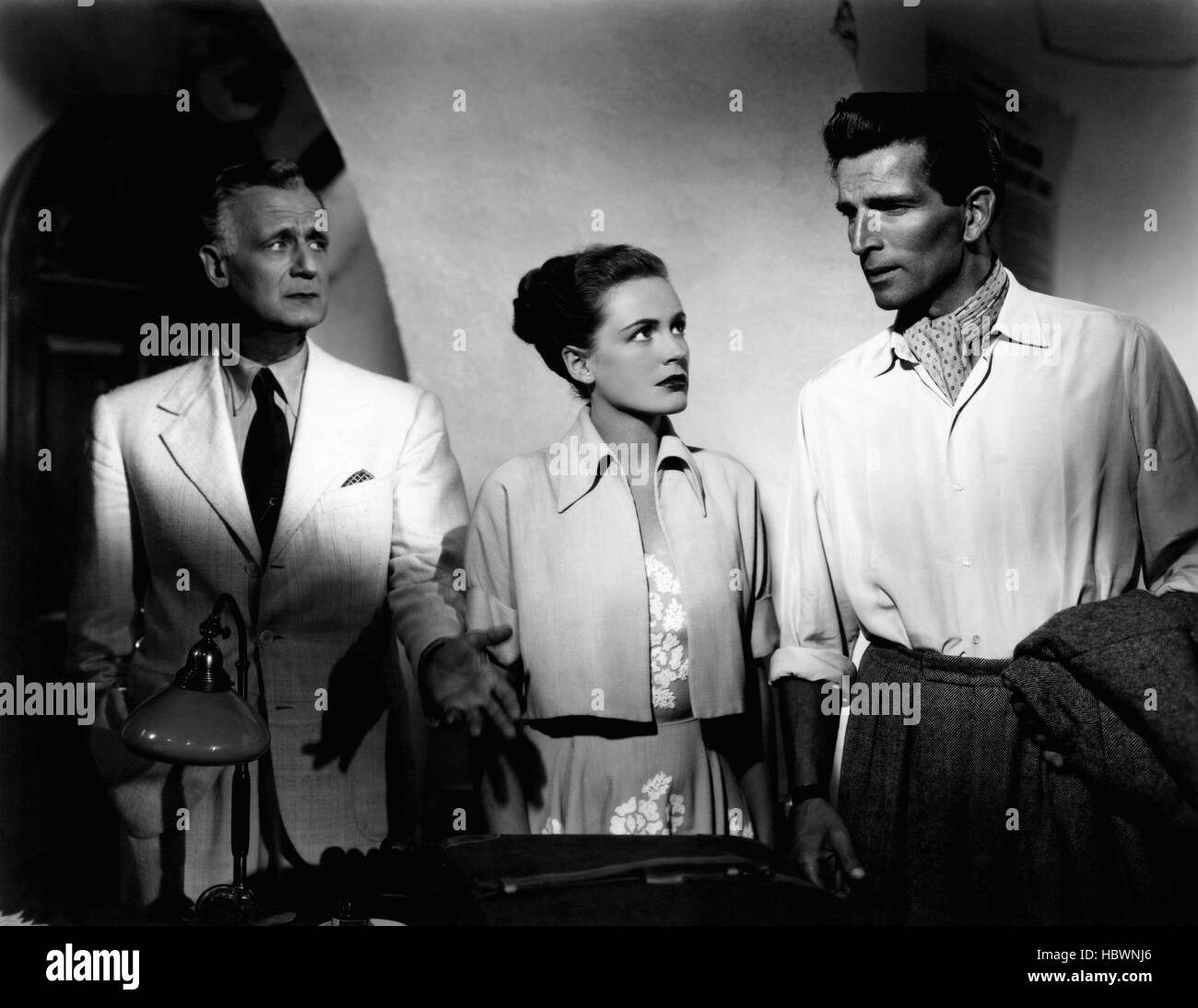 THE GOLDEN MADONNA, from left, Tullio Carminati, Phyllis Calvert ...