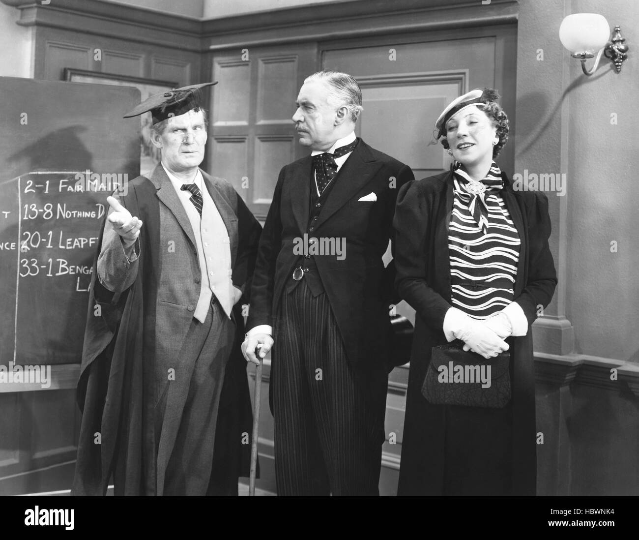 GOOD MORNING, BOYS, from left: Will Hay, Peter Gawthorne, Martita Hunt ...