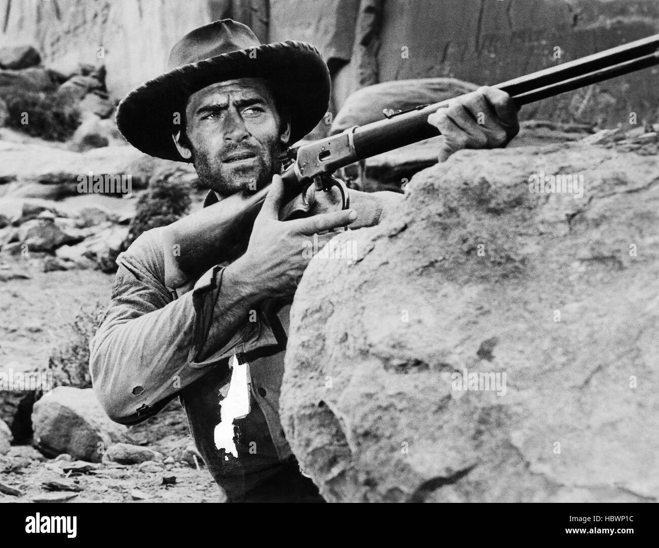 GOLD OF THE SEVEN SAINTS, Clint Walker, 1961 Stock Photo - Alamy