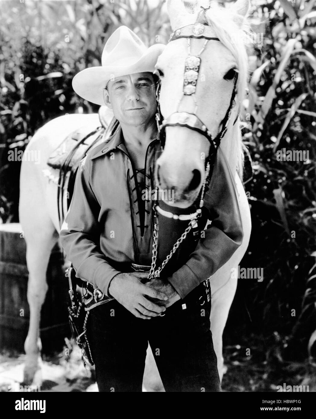 GORDON OF GHOST CITY, Buck Jones, 'Silver,' 1933 Stock Photo - Alamy