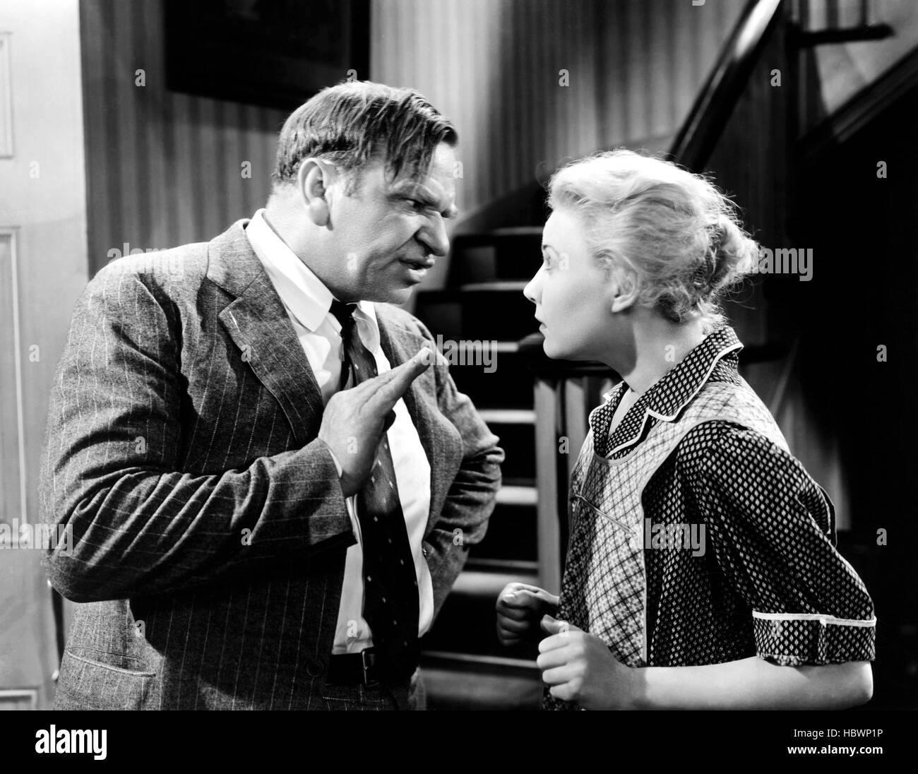 THE GOOD OLD SOAK, from left, Wallace Beery, Una Merkel, 1937 Stock ...