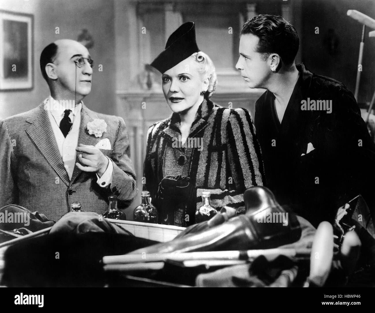 GOING PLACES, Minna Gombell, Dick Powell, 1938 Stock Photo - Alamy