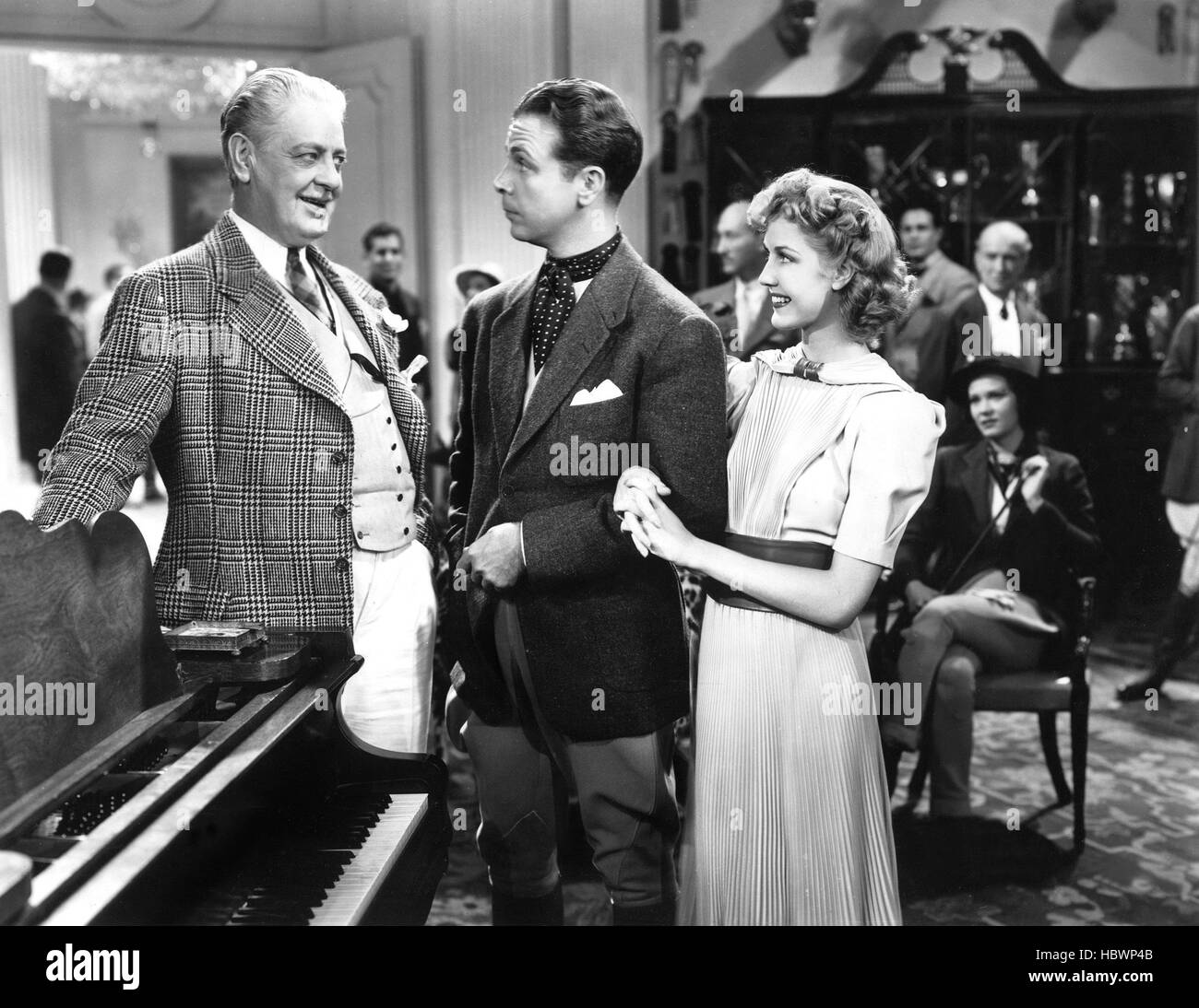 GOING PLACES, Thurston Hall, Dick Powell, Anita Louise, 1938 Stock Photo - Alamy