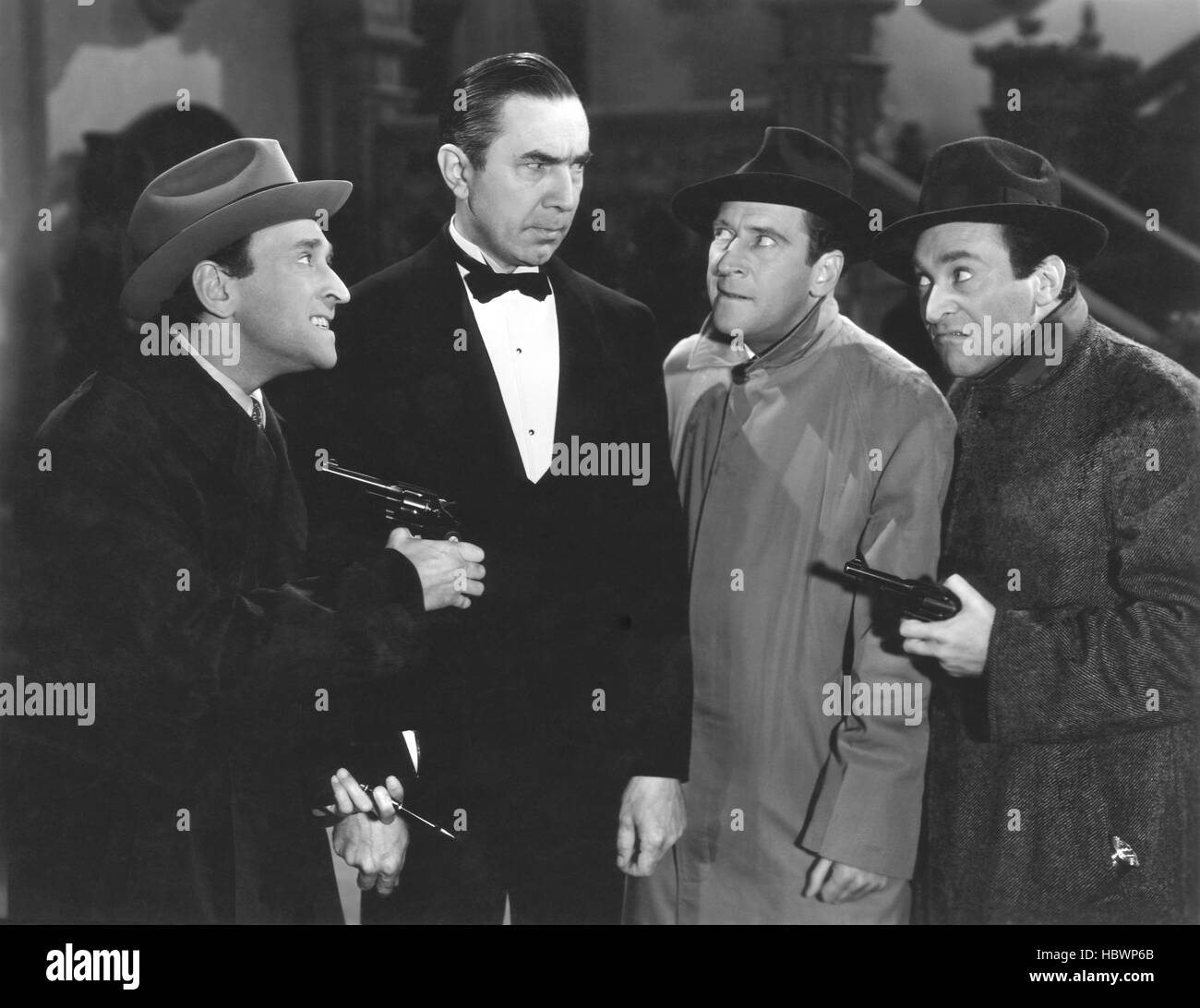 THE GORILLA, Bela Lugosi, (second from left), The Ritz Brothers, (Harry ...