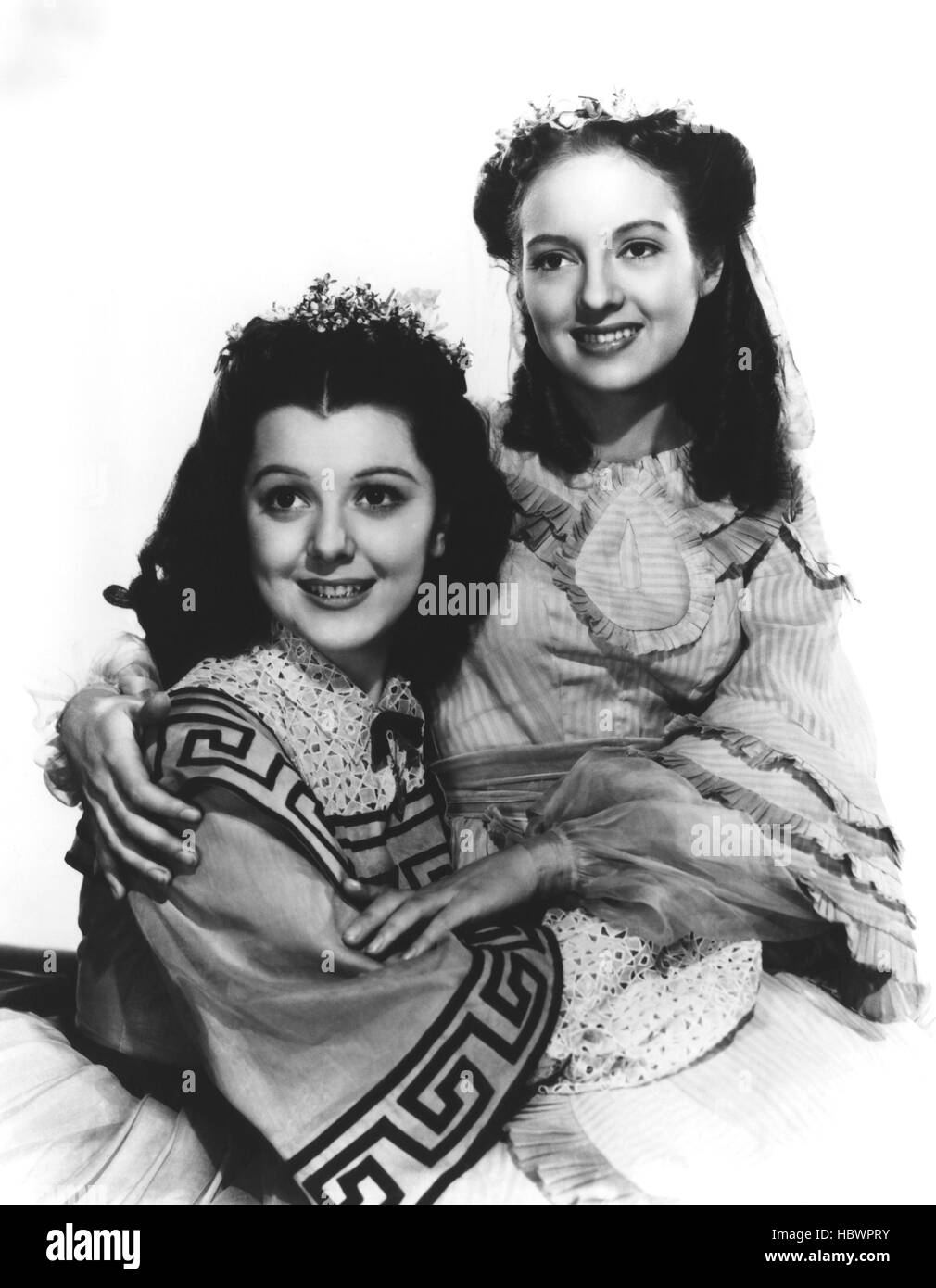 GONE WITH THE WIND, Ann Rutherford, Evelyn Keyes, 1939 Stock Photo - Alamy