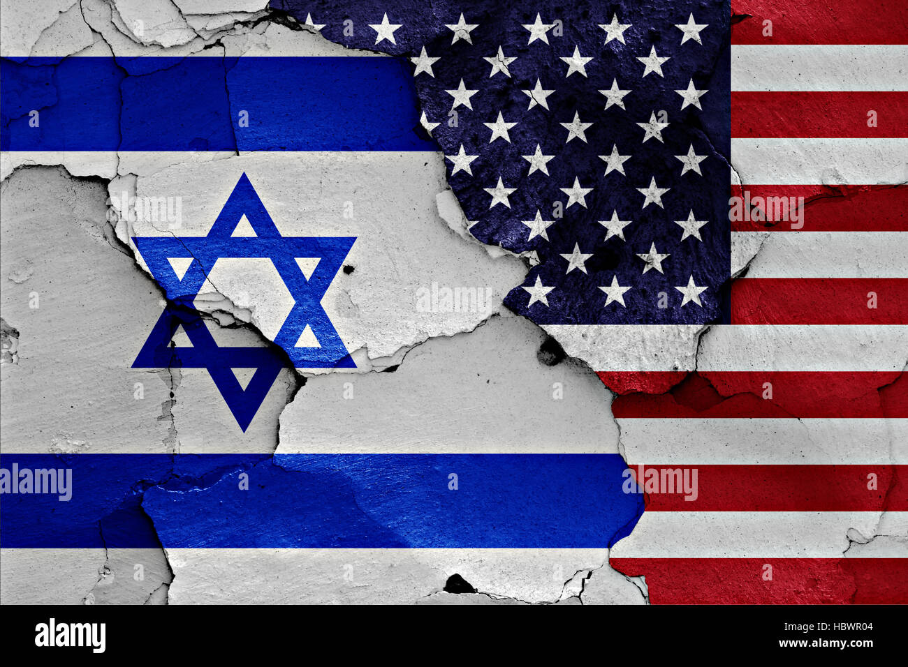 American israeli flag hi-res stock photography and images - Alamy