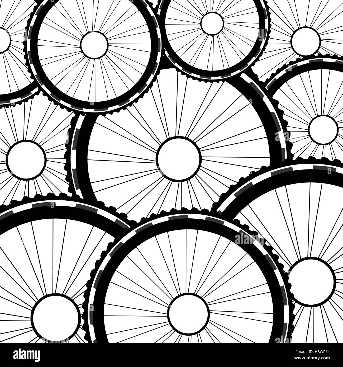Bicycle wheel, bike wheels background pattern Stock Photo - Alamy