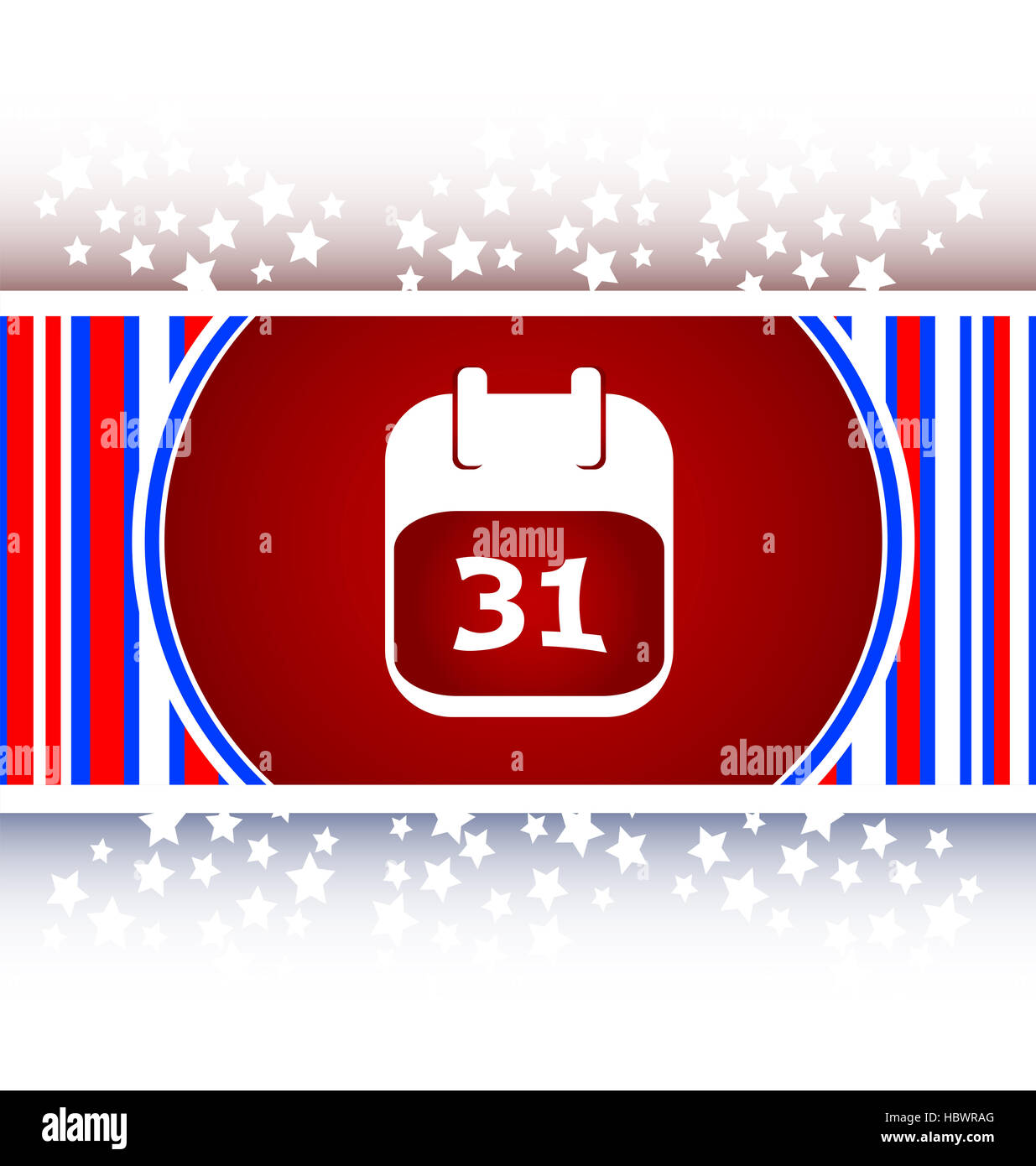 calendar apps icon glossy button. day 31 Stock Photo - Alamy