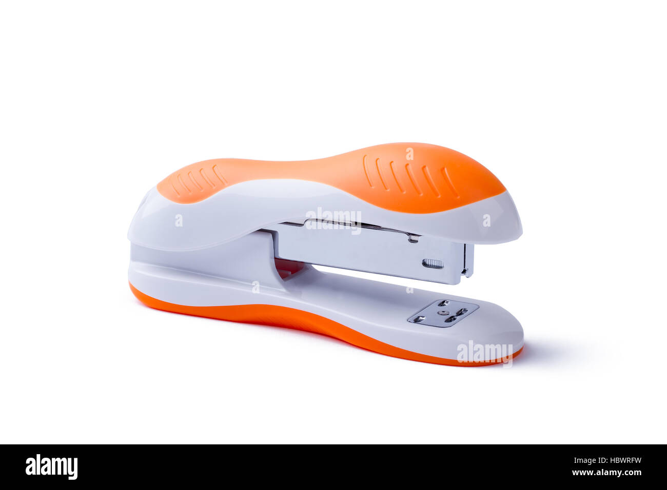 Stapler on white background Stock Photo - Alamy