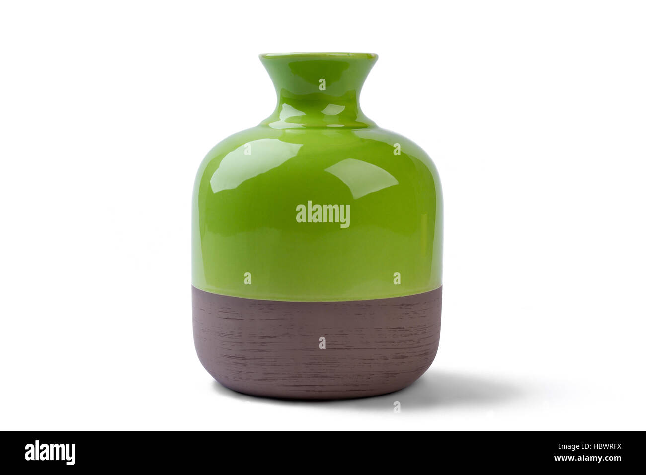 Two-tone vase isolated Stock Photo - Alamy