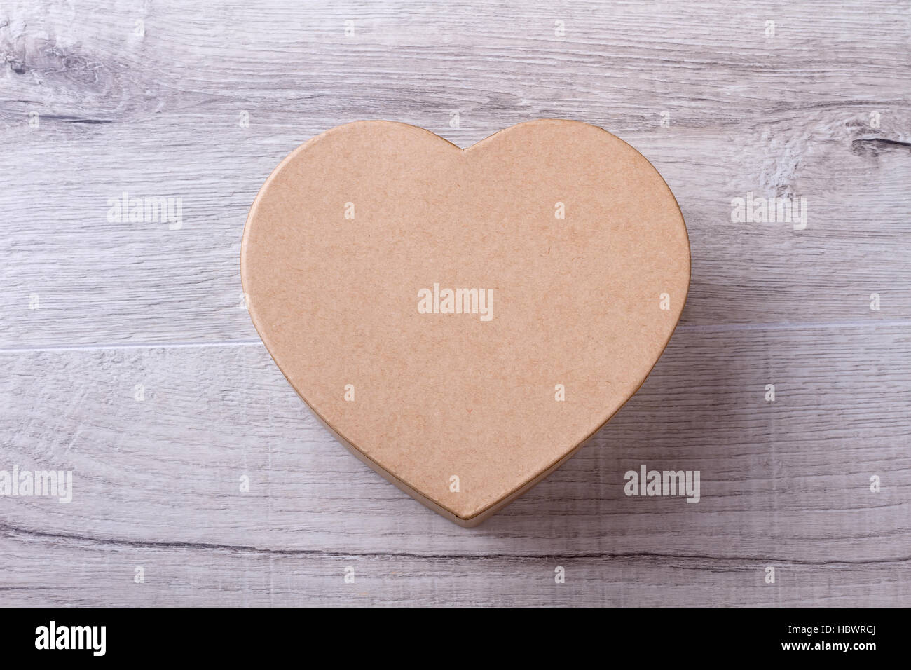 Box in shape of heart Stock Photo - Alamy
