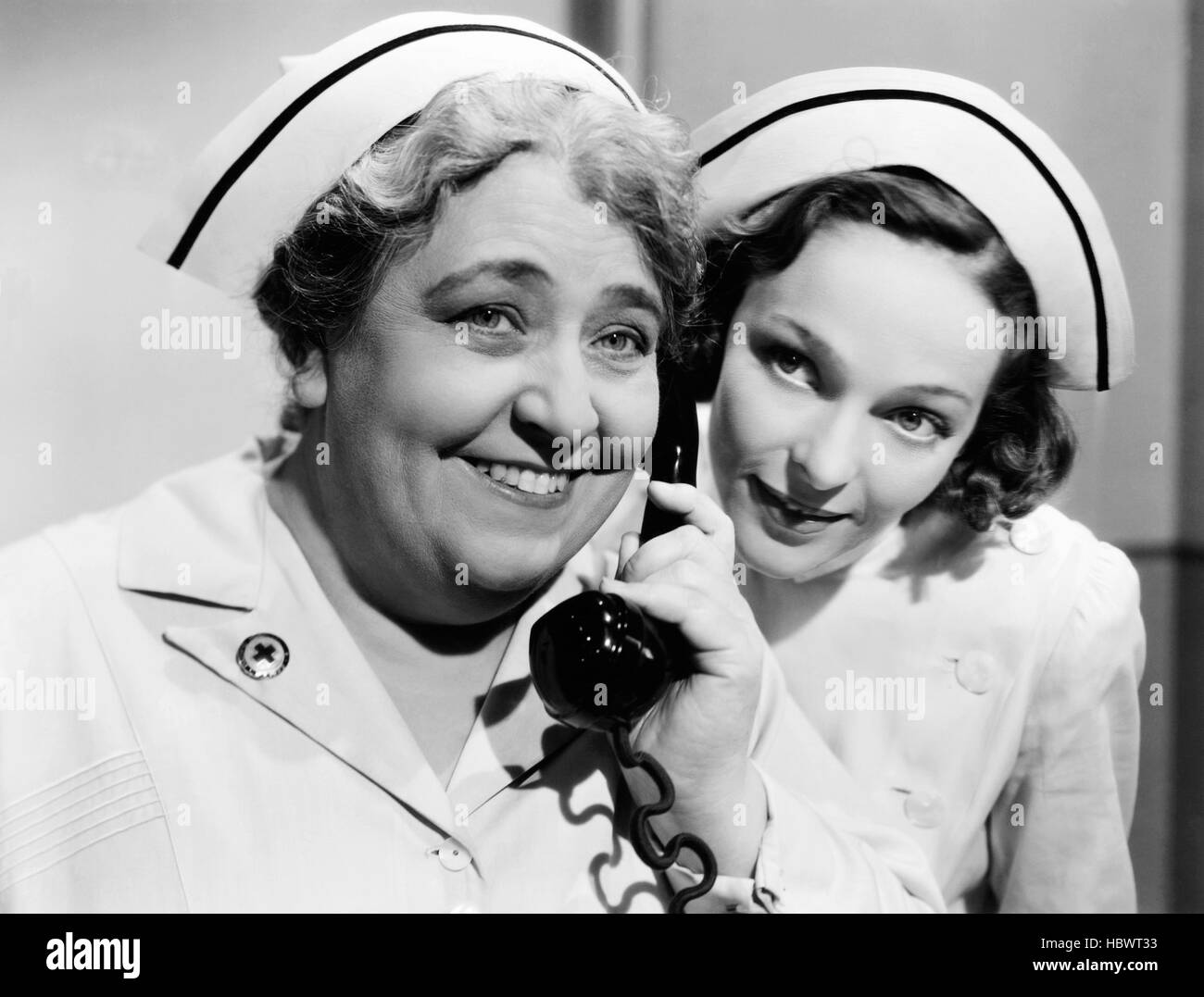 THE GREAT HOSPITAL MYSTERY, from left: Jane Darwell, Sally Blane, 1937 ...