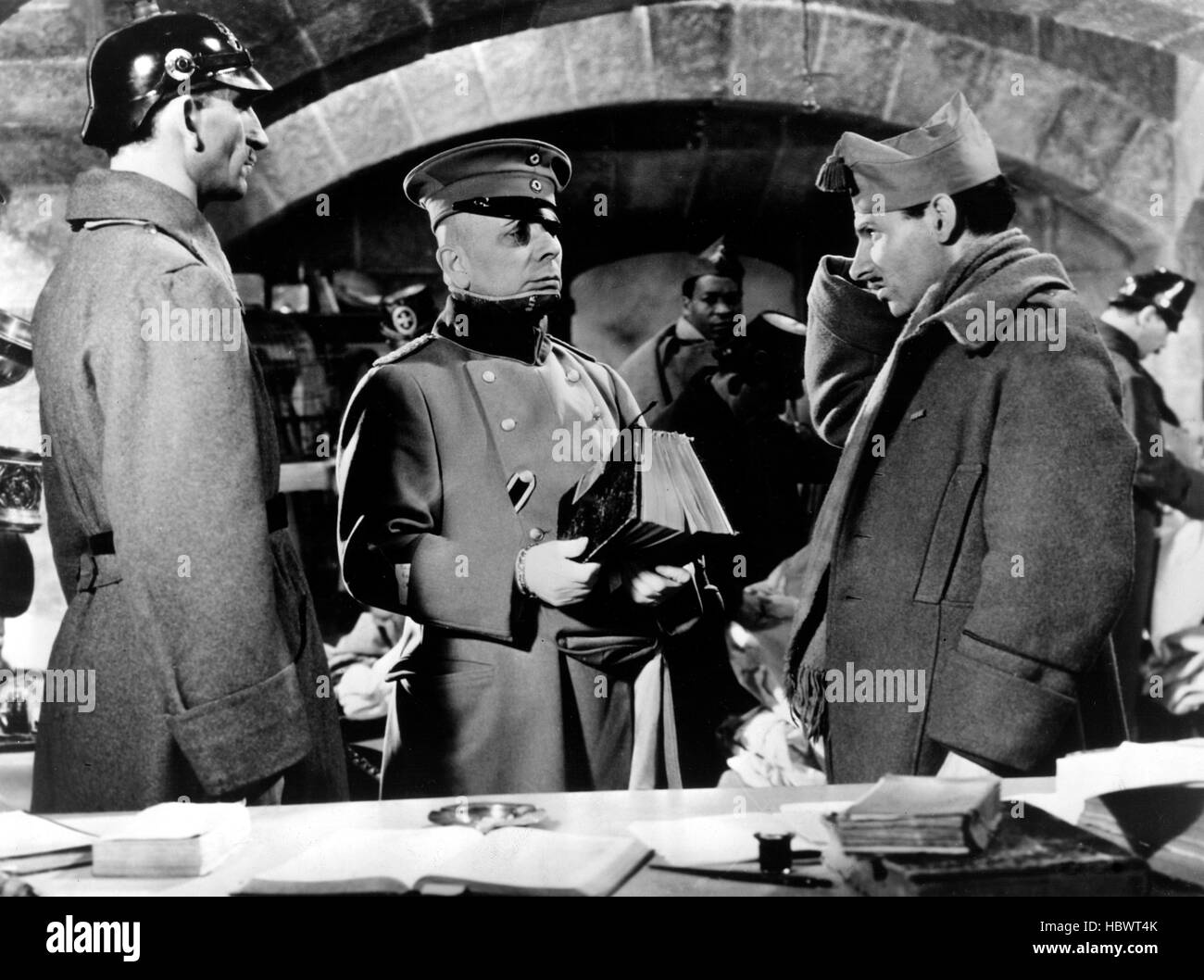 GRAND ILLUSION, Erich von Stroheim, Marcel Dalio, 1937 Stock Photo - Alamy