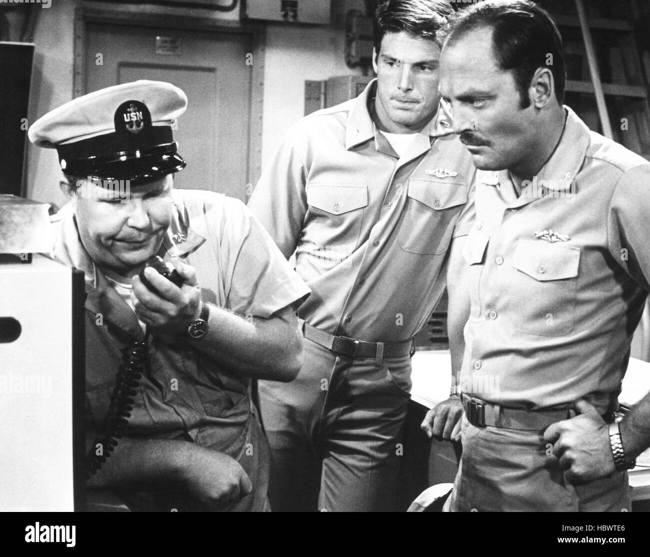 GRAY LADY DOWN, from left: Ned Beatty, Christopher Reeve, Stacy Keach ...