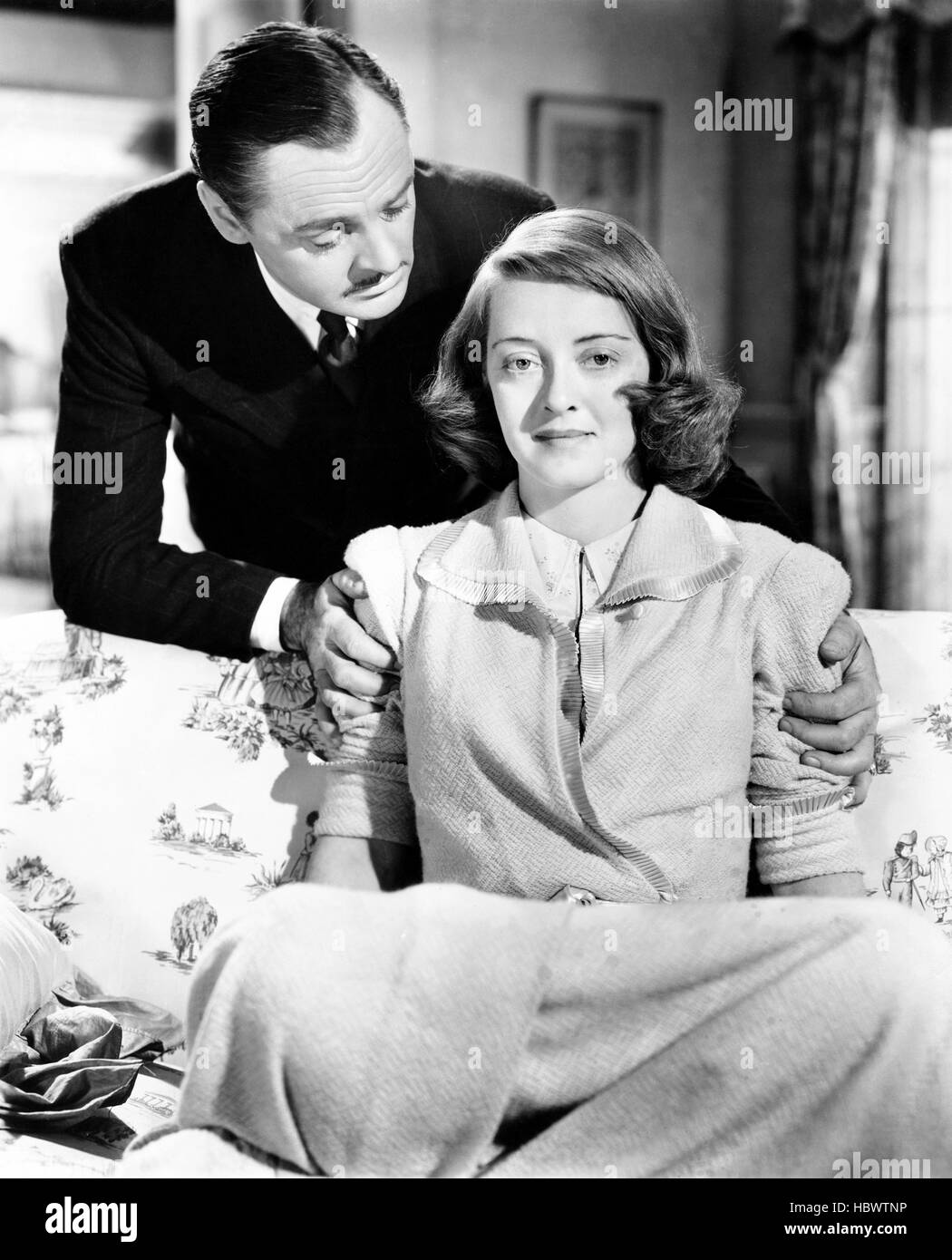 THE GREAT LIE, from left Jerome Cowan, Bette Davis, 1941 Stock Photo ...