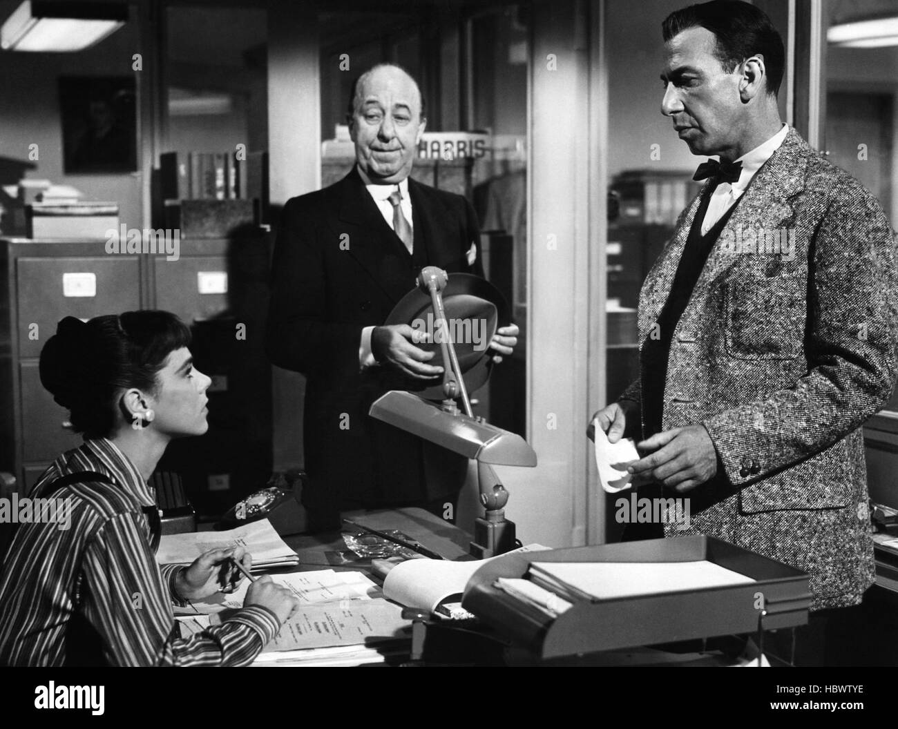 THE GREAT MAN, Joanne Gilbert, Ed Wynn, Jose Ferrer, 1956 Stock Photo ...