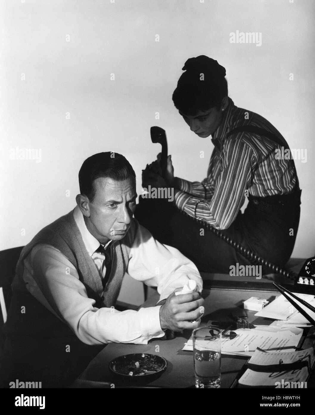 THE GREAT MAN, Jose Ferrer, Joanne Gilbert, 1956 Stock Photo - Alamy