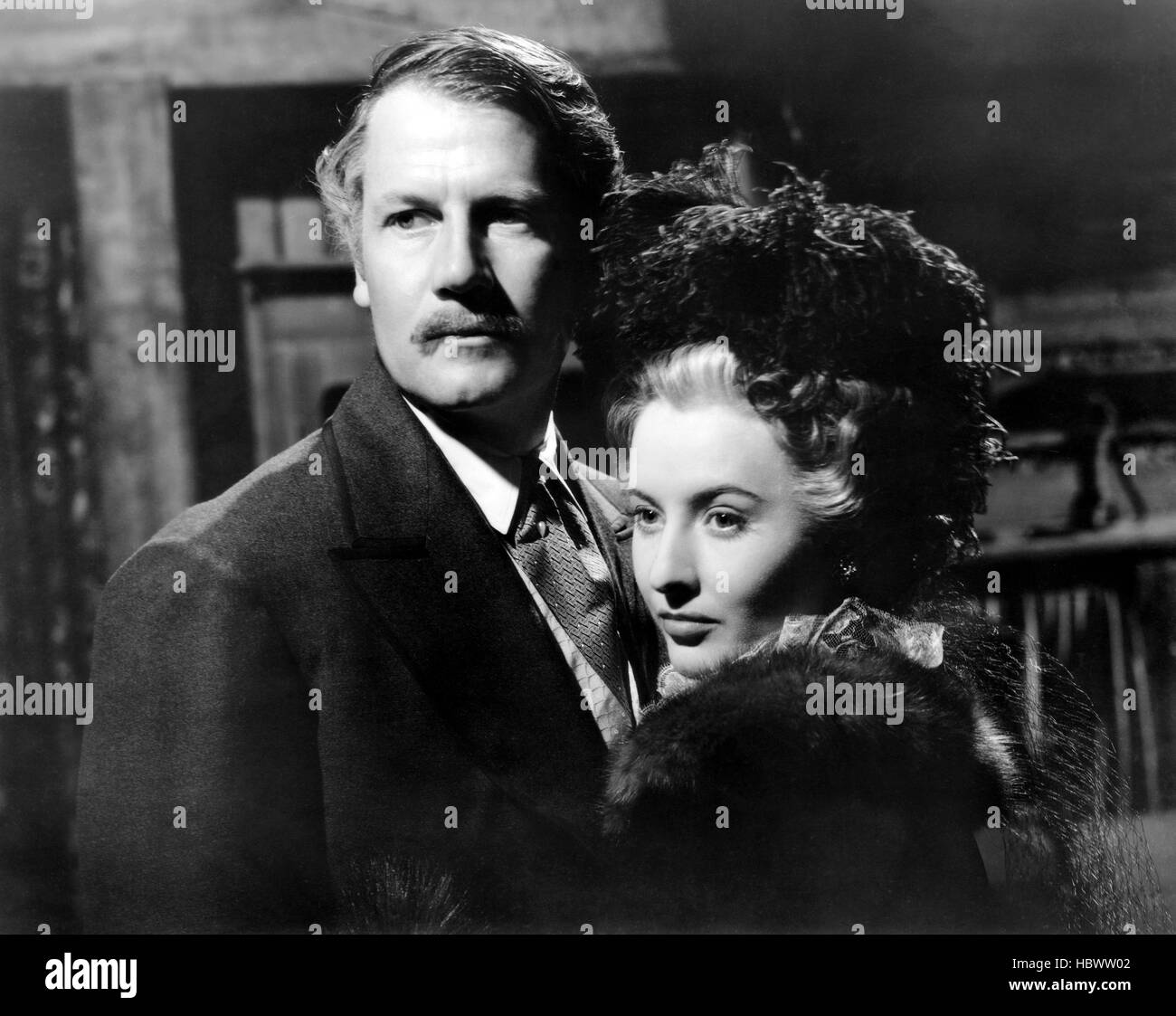 THE GREAT MAN'S LADY, Joel McCrea, Barbara Stanwyck, 1944 Stock Photo ...