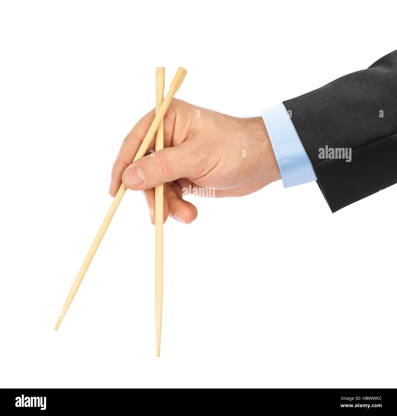 Hand with chopsticks Stock Photo - Alamy