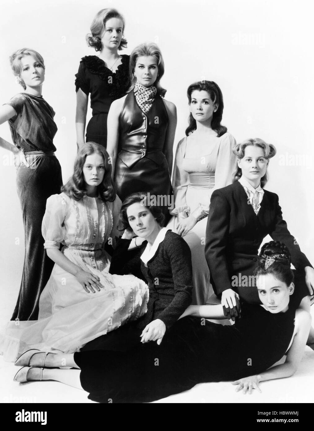 THE GROUP, clockwise from left: Joanna Pettet, Mary-Robin Redd, Candice ...