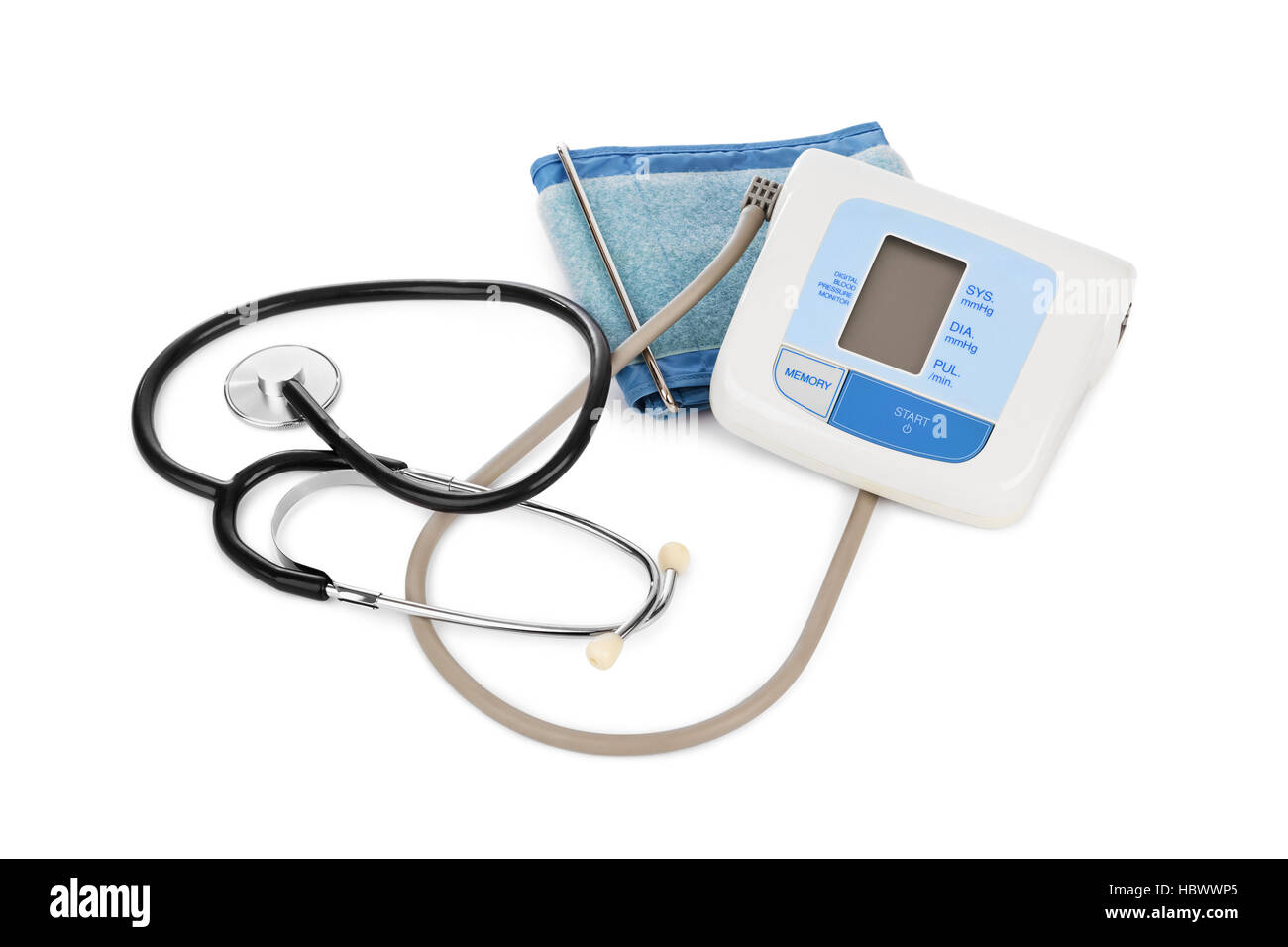 High blood pressure monitor Cut Out Stock Images & Pictures - Alamy