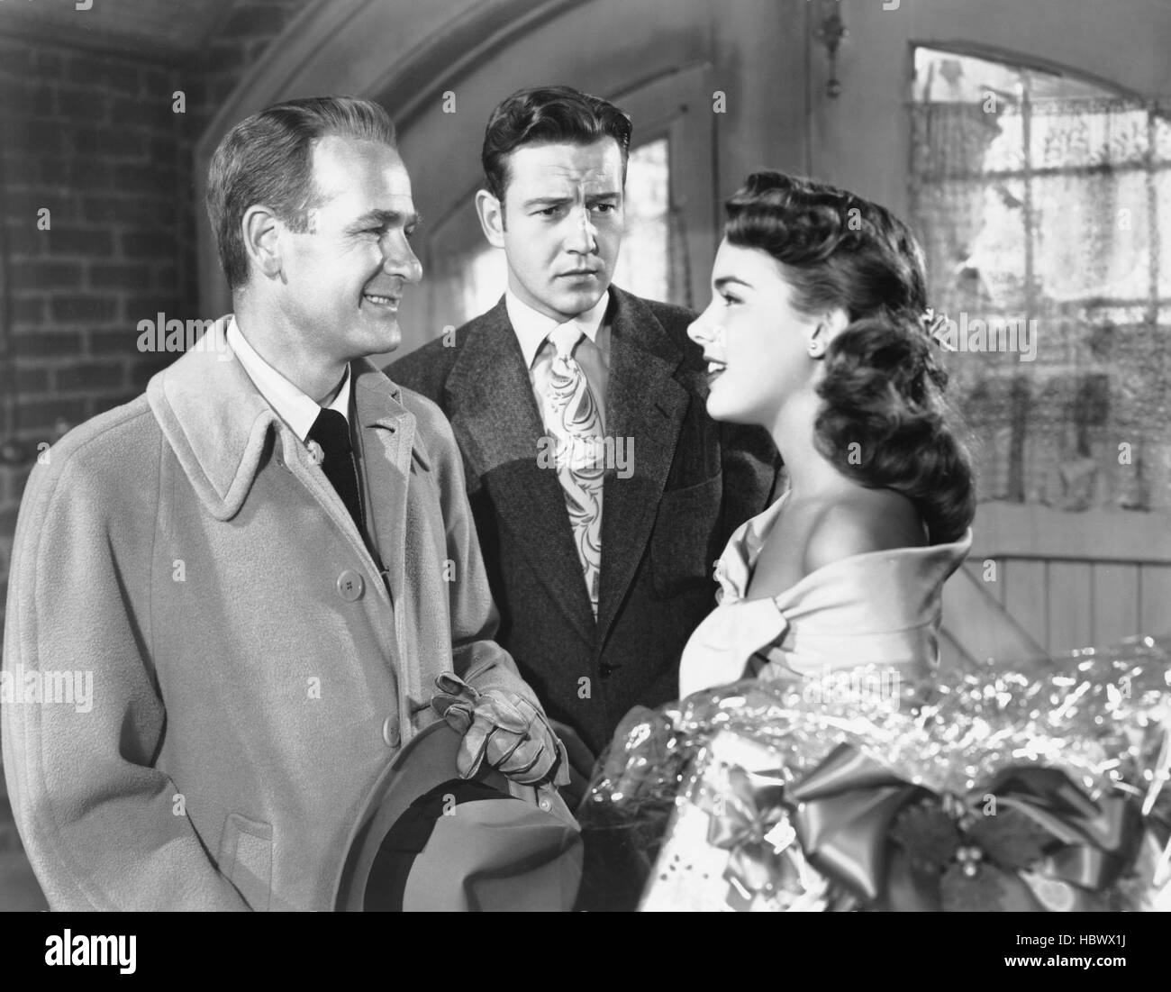 THE GREAT RUPERT, from left, Chick Chandler, Tom Drake, Terry Moore ...