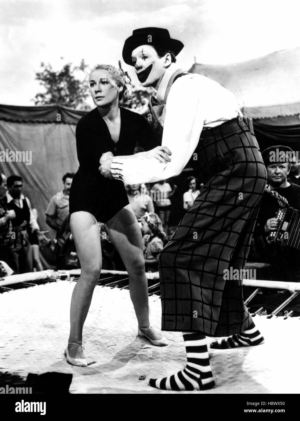 THE GREATEST SHOW ON EARTH, Betty Hutton, James Stewart, 1952 Stock ...